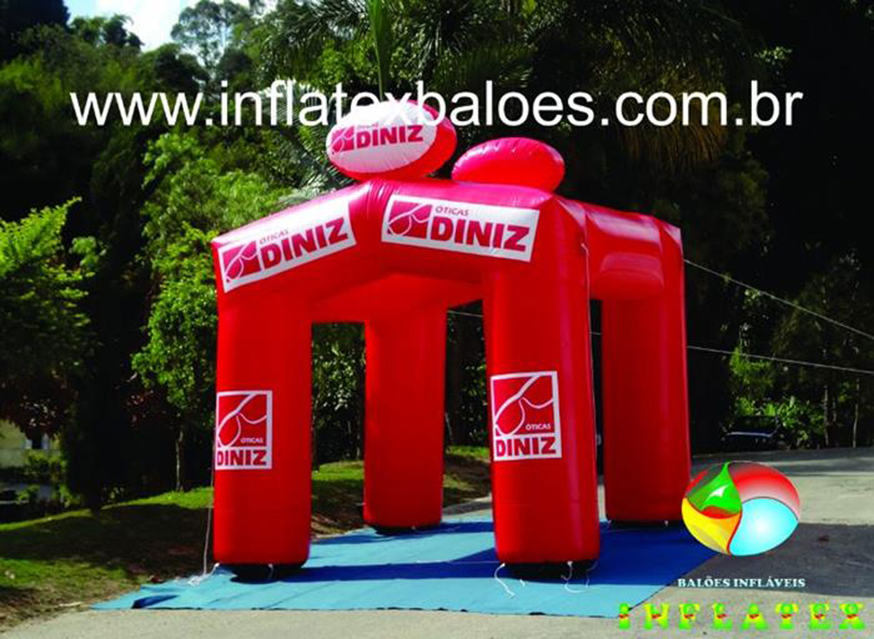 Tenda Inflável - Barraca Inflável - Inflatex Balões Infláveis